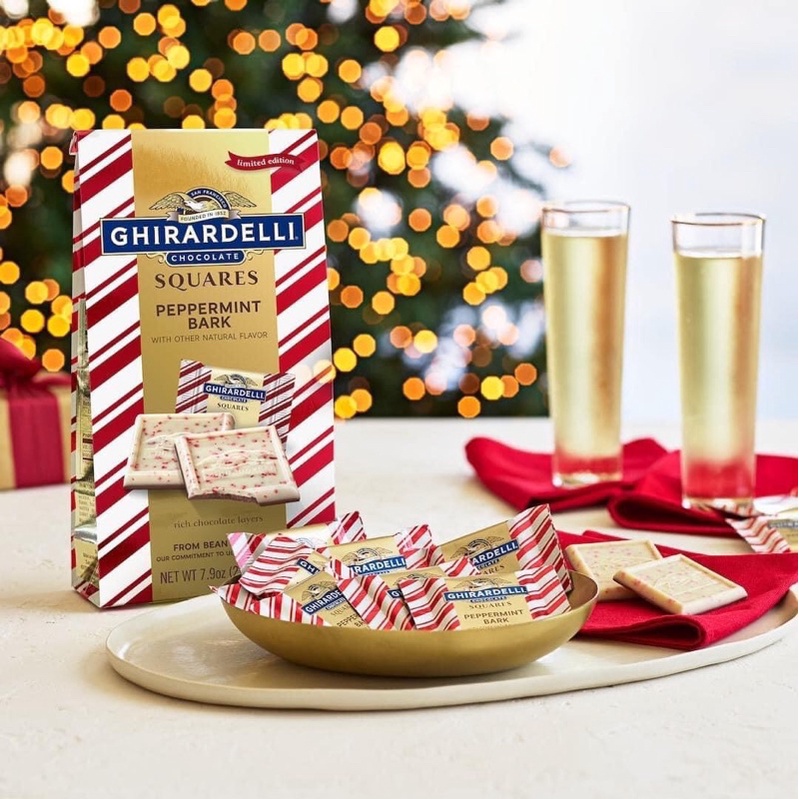 SOCOLA GHIRADELLI PEPPERMINT BARK COLLECTION | Shopee Việt Nam