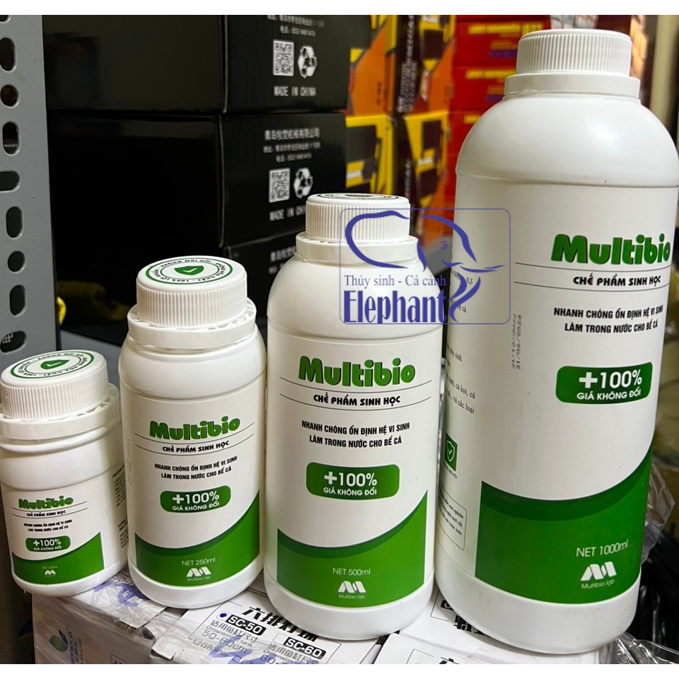 Vi sinh MultiBio và Clear Water (Ver.03) giúp trong nước cho hồ cá cảnh ...