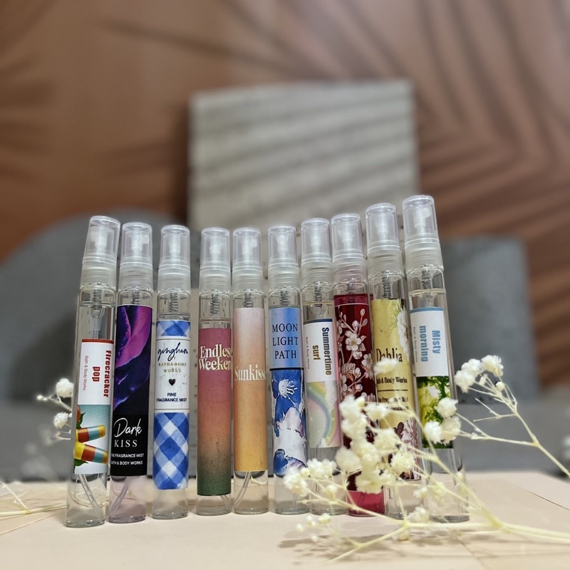 Set 10 chai 𝗯𝗼𝗱𝘆 𝗺𝗶𝘀𝘁 𝗺𝗶𝗻𝗶 𝗕𝗔𝗧𝗛 𝗔𝗡𝗗 𝗕𝗢𝗗𝗬 𝗪𝗢𝗥𝗞 | Shopee Việt Nam
