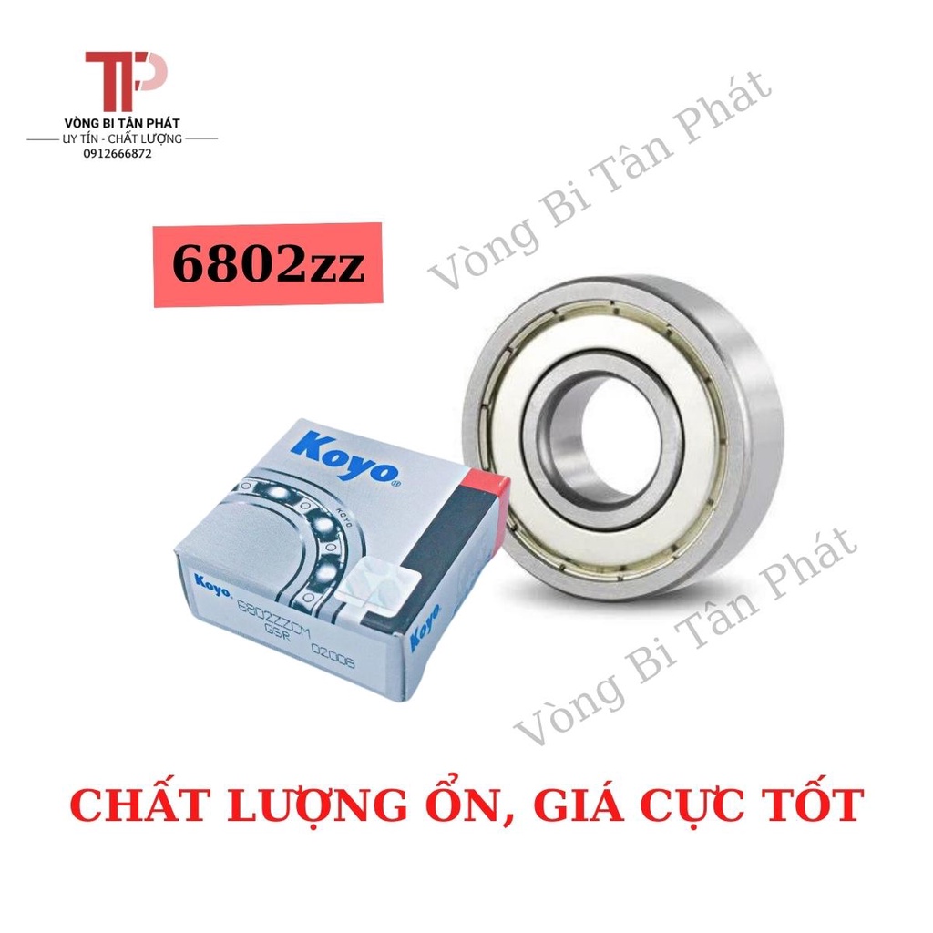 Vòng bi 6802 zz Koyo (15x24x5) | Shopee Việt Nam