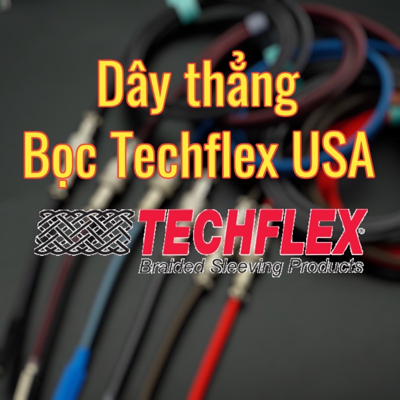 Dây cáp bàn phím cơ custom bọc TECHFLEX USA chính hãng - Dây thẳng ...