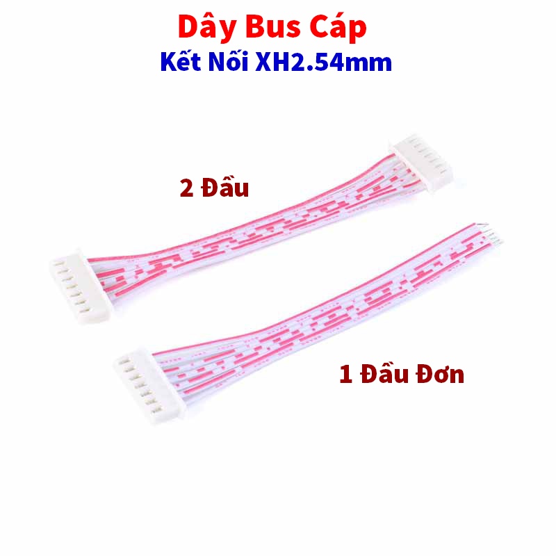 Dây Bus Cáp Kết Nối XH2.54mm 2 Đầu/1 Đầu Đơn Dài 30cm 2P-10P | Shopee Việt Nam