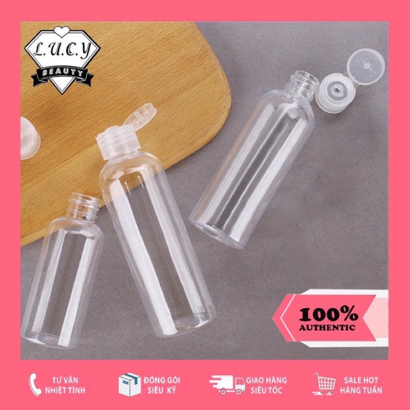 15ML 20ML 30ML 50ML 100ML 150ML 200ML 250ML Lọ chiết nắp bật Chai nhựa triết mỹ mĩ phẩm Lọ rỗng ...