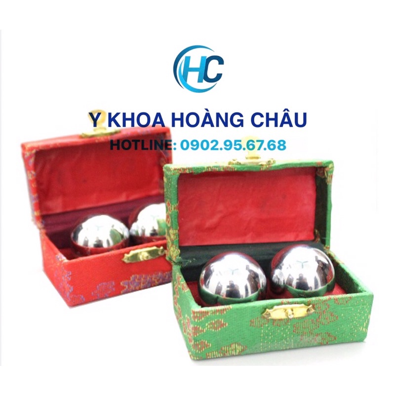 [CHÍNH HÃNG] Bi inox Lăn Tay Tập Vật Lí Trị Liệu (2viên/hộp) | Shopee ...