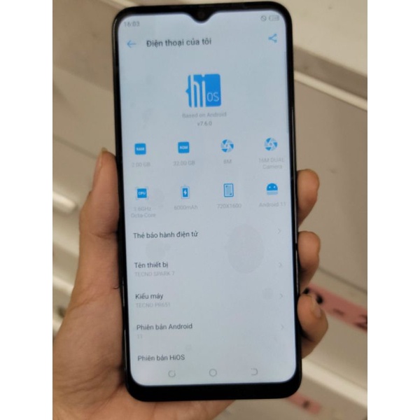 Bộ màn Tecno spark 7 / Spark 7T | Shopee Việt Nam