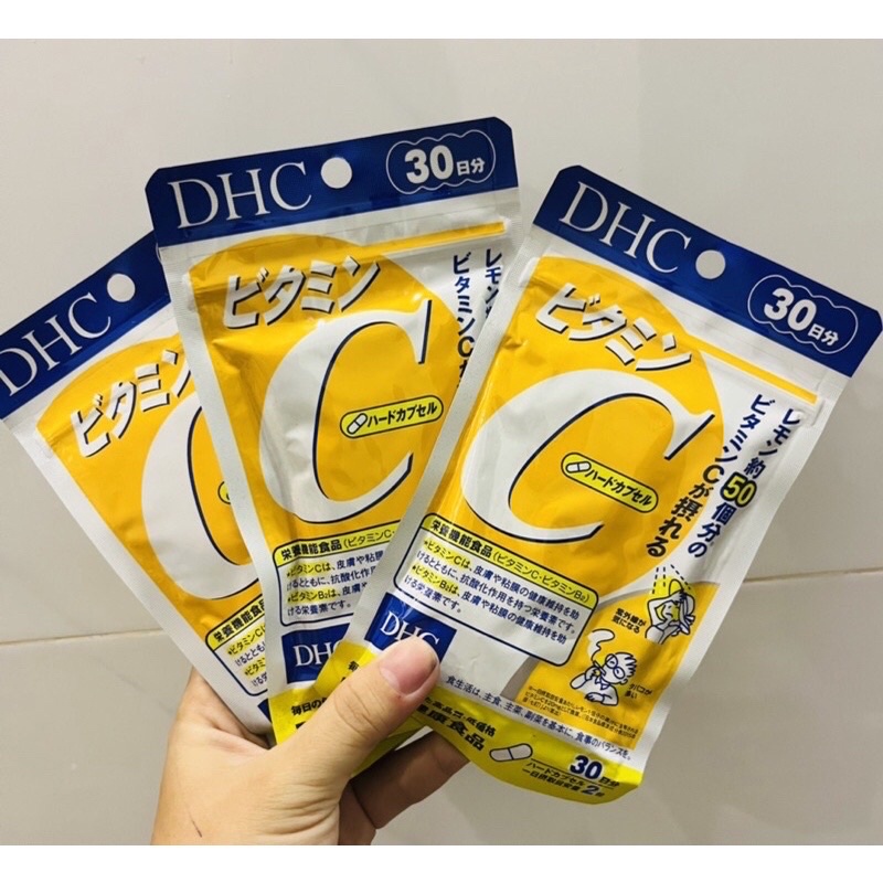 Viên Uống Vitamin C DHC Vitamin C Hard Capsule | Shopee Việt Nam