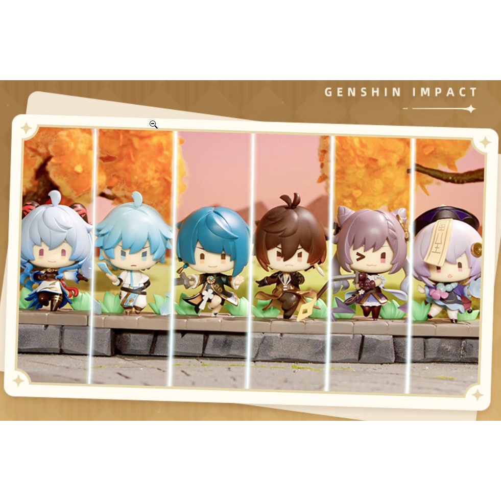 【OFFICIAL】【Genshin Impact】Mini figure mô hình nhựa Liyue Zhongli Ganyu ...