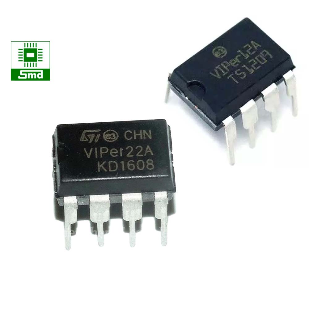 IC nguồn viper12A, viper22A DIP8, thay thế cho nguồn bếp từ, bếp hồng ngoại | Shopee Việt Nam