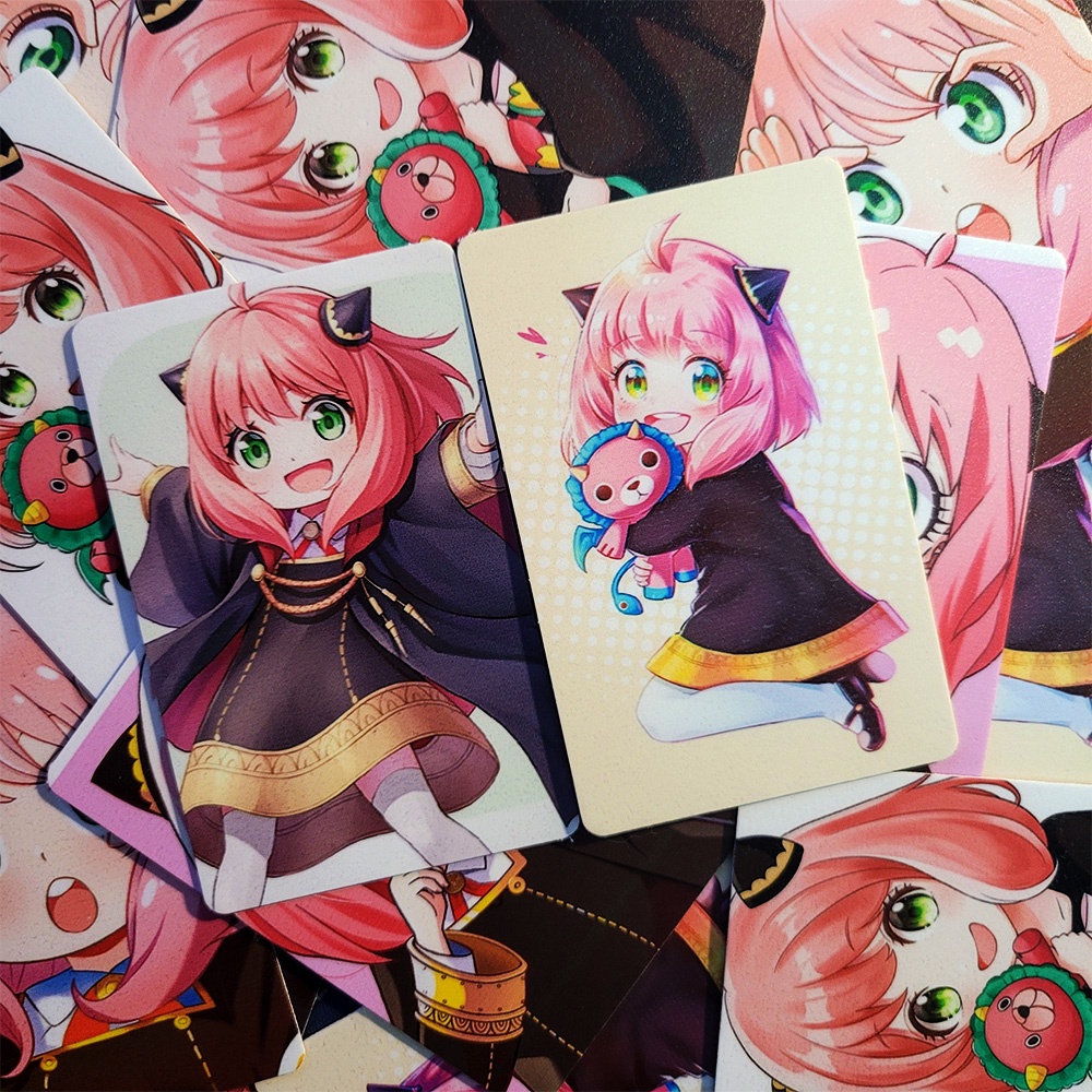 [ PHOTOCARD ] Thẻ Card Bo Góc Nhân Vật Anya Trong Anime Forger Spy x ...