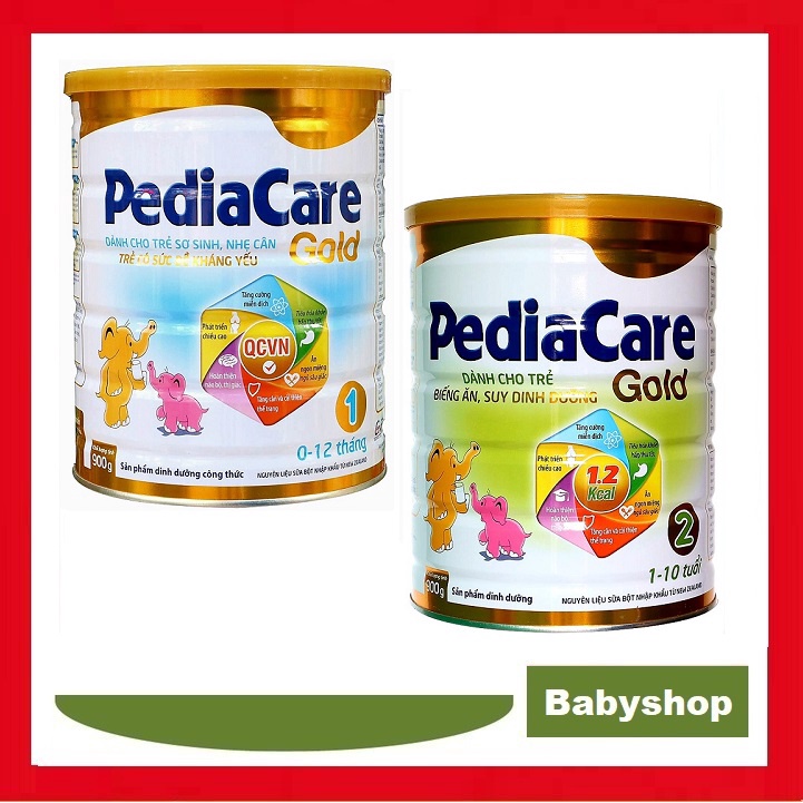 Sữa bột PediaCare Gold số 1,2 900g [HSD 2026] | Shopee Việt Nam