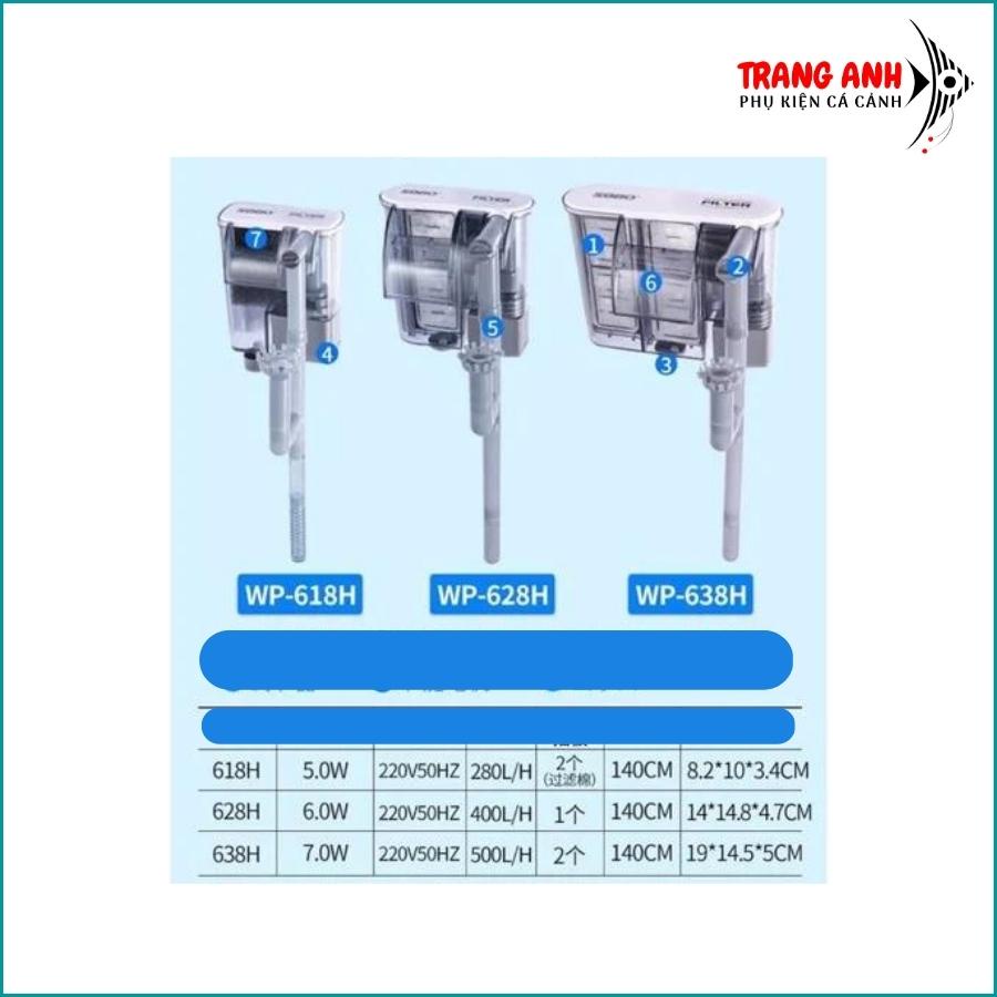 Máy lọc thác bể cá Sobo WP-618H / WP-628H / WP-638H - Máy lọc treo hồ cá cảnh | Shopee Việt Nam