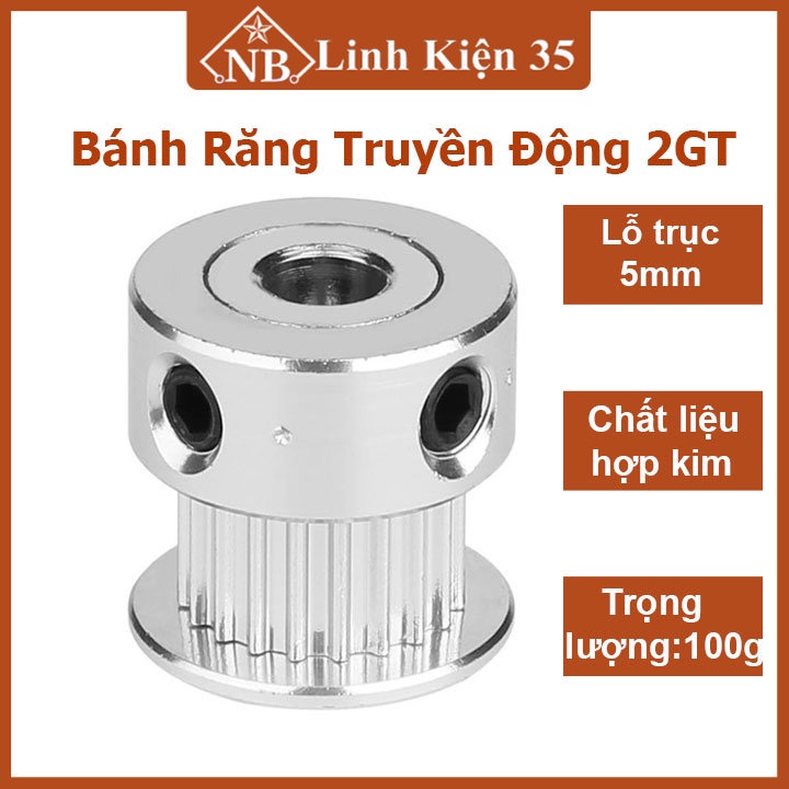 Bánh răng truyền động 2GT 16-5mm/20-5mm | Shopee Việt Nam