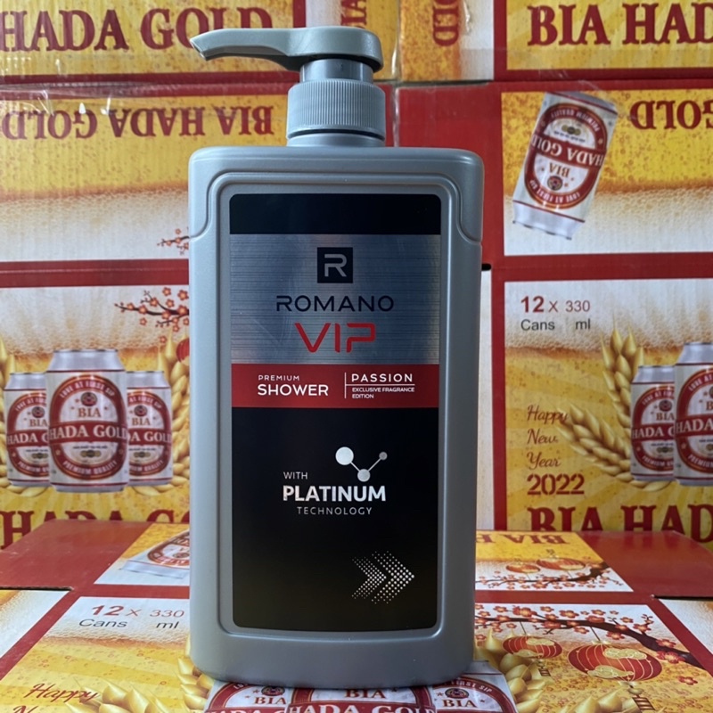 Chính Hãng Sữa Tắm Cao Cấp Romano Vip Passion 650g | Shopee Việt Nam