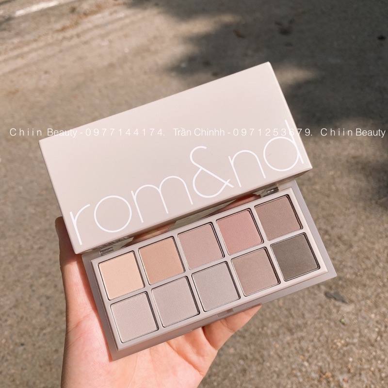 Có sẵn - Bảng phấn mắt ROMAND số 04 Dusty Fog Garden tone xám khói ...