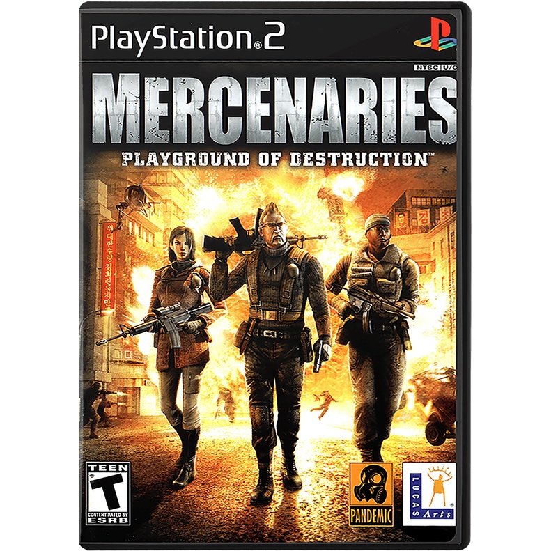 Mercenaries - Playground of Destruction - Đĩa game PS2 | Shopee Việt Nam
