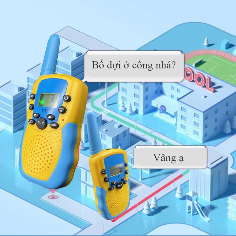 Đồ chơi bộ đàm cho bé T-388 mới nhất 2023 (set 2 chiếc) | Shopee Việt Nam