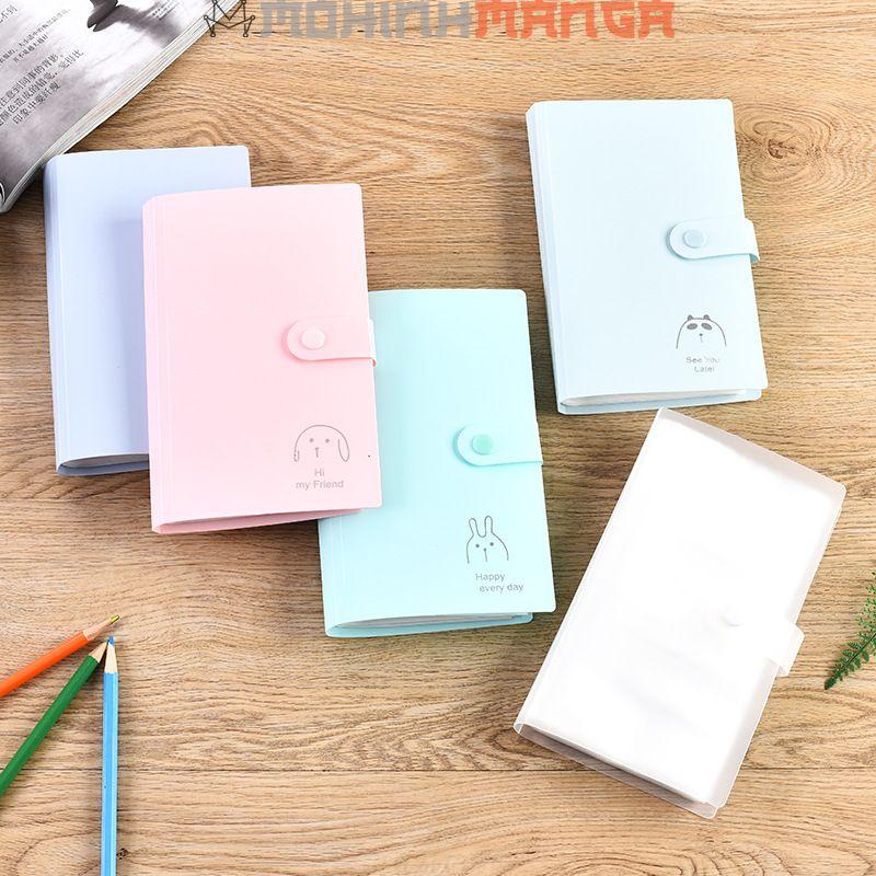 Sổ đựng lomo card, ảnh in mini, thẻ sưu tầm đựng được đến 120 - 240 ...