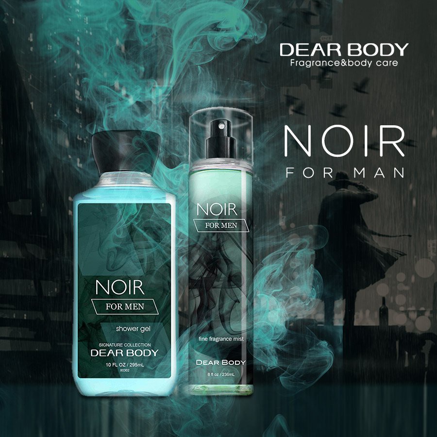 BODY MIST DÀNH CHO NAM NOIR FOR MEN - XỊT THƠM NAM TOÀN THÂN - DEAR ...
