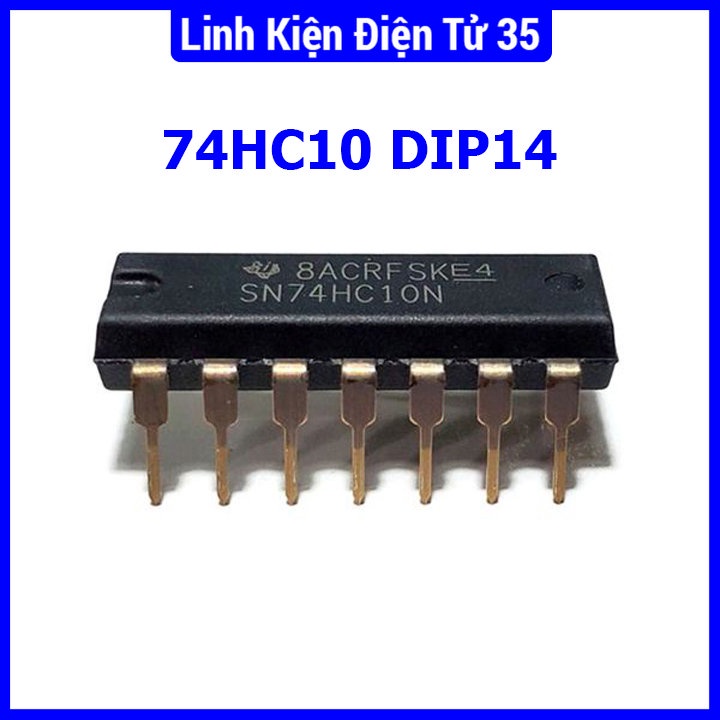 Linh kiện IC chức năng 74HC27 chân cắm DIP 14 (Triple 3-input NOR ...