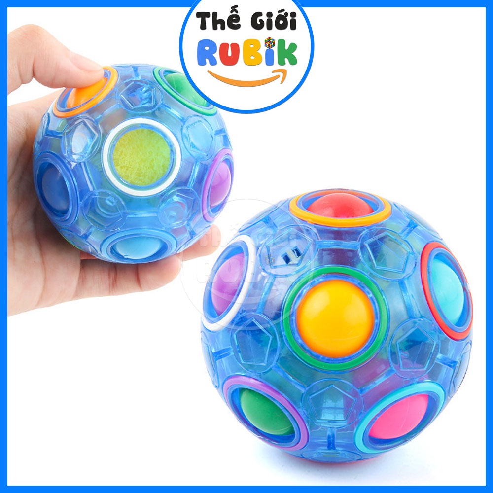 [Chính Hãng] Rubik Magic Rainbow Ball 8 Lỗ. Đồ Chơi Rubic Puzzle Bóng ...