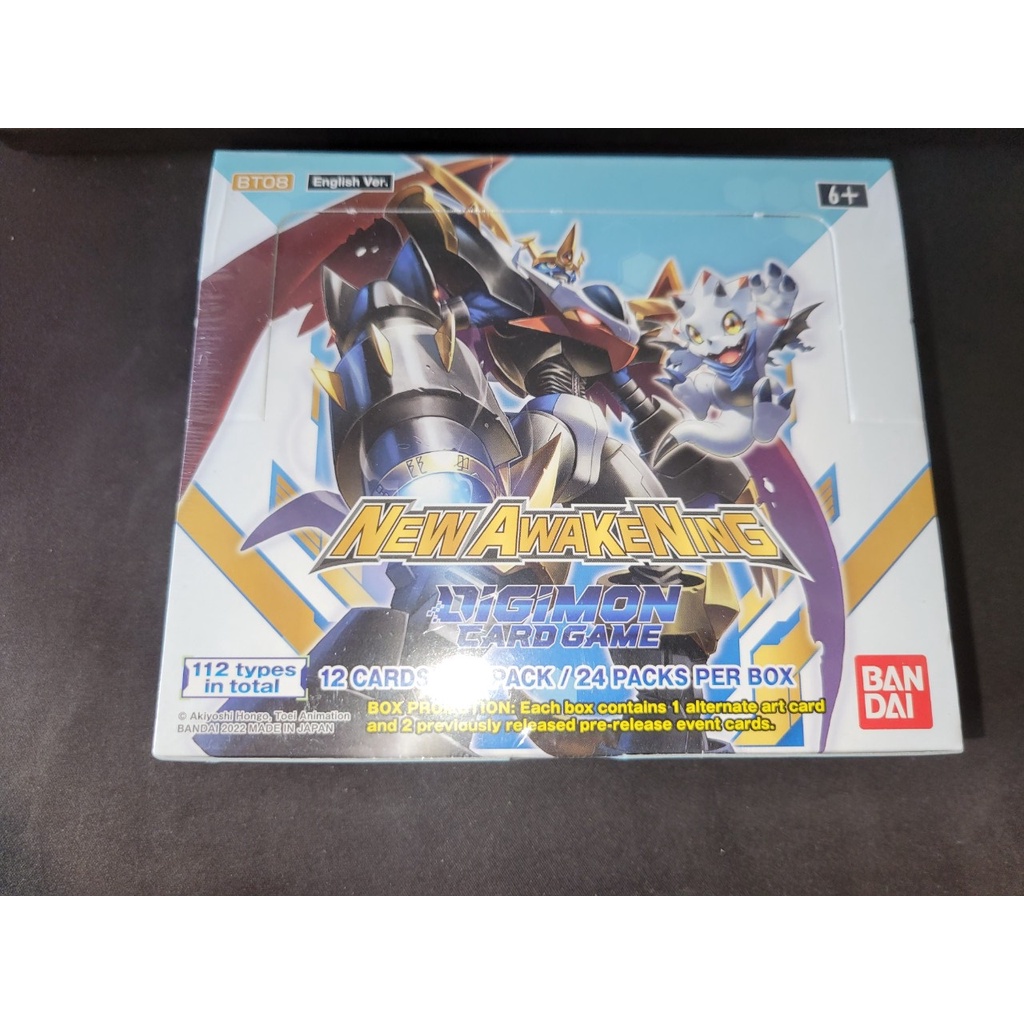 Hộp bài Digimon Booster Box - New Awakening BT08 (thị trường TCG ...