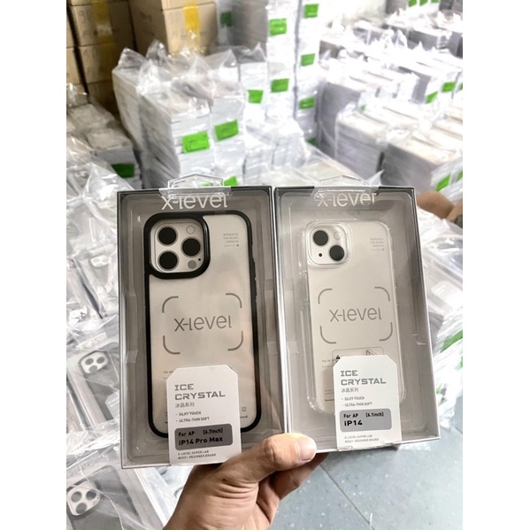 Ốp X-level lưng trong viền cao su Ip14 /ip14 pro/ip14 pro max | Shopee ...