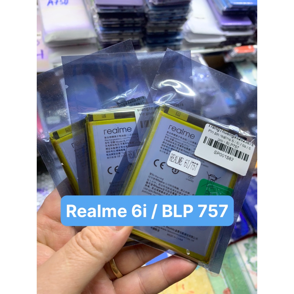 Pin zin realme 6 / 6s / 6 pro - BLP757 | Shopee Việt Nam