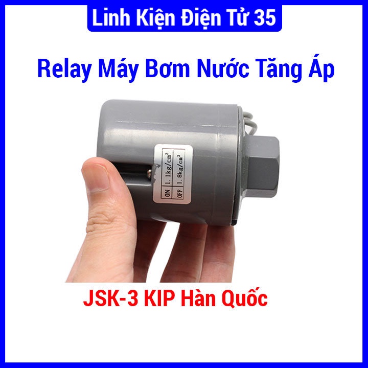 Relay máy bơm nước tăng áp JSK-3 KIP Hàn Quốc chất liệu nhựa và hợp kim cao cấp | Shopee Việt Nam