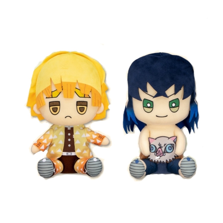 [FuRyu] Gấu bông doll Demon Slayer BIG Plush Agatsuma Zenitsu Inosuke ...