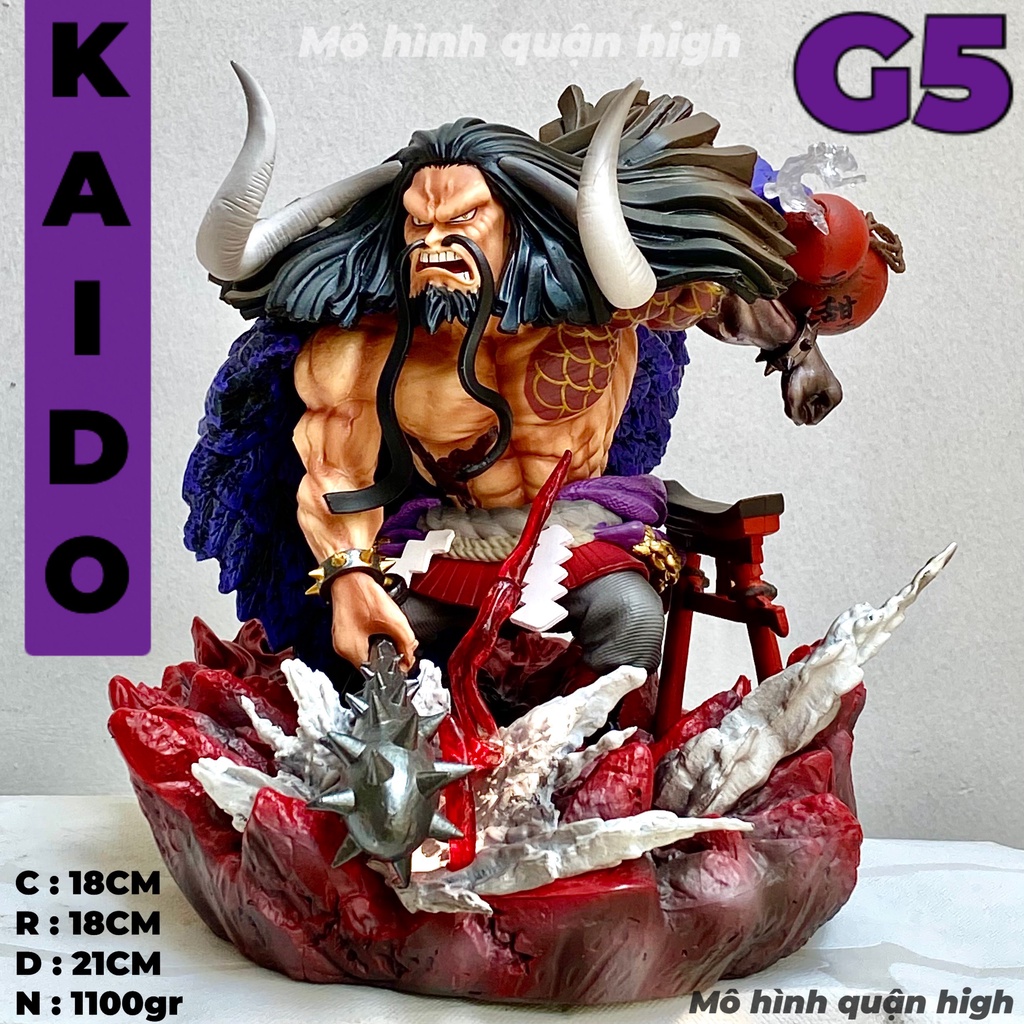 (Có sẵn) Mô hình Kaido G5 - G5 kaido - Kaido cao 18CM - one piece ...