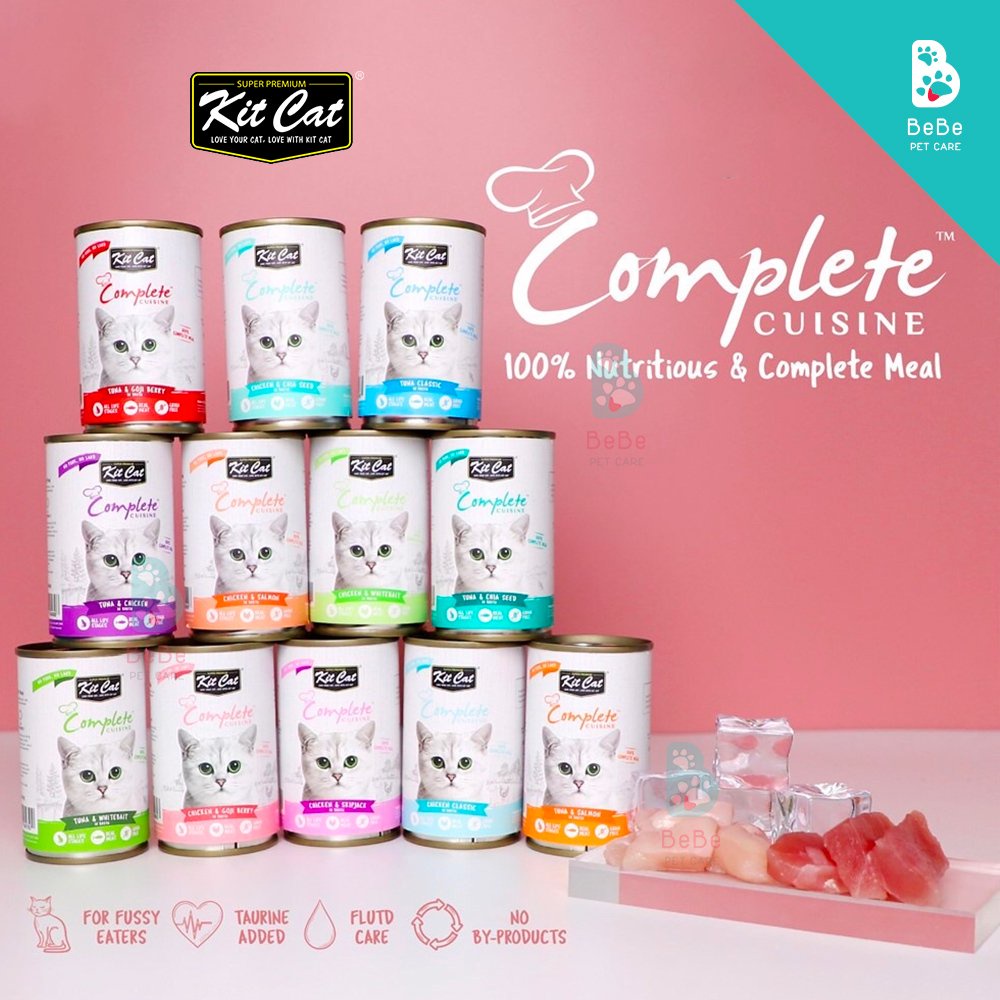Pate KITCAT COMPLETE CUISINE - Bữa Ăn Hoàn Chỉnh Dạng Sốt Hương Vị Hấp ...