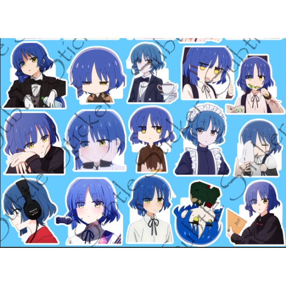 [Bocchi The Rock] - Set 10/15 Sticker Ryo Yamada / Ryo anime Bocchi The ...