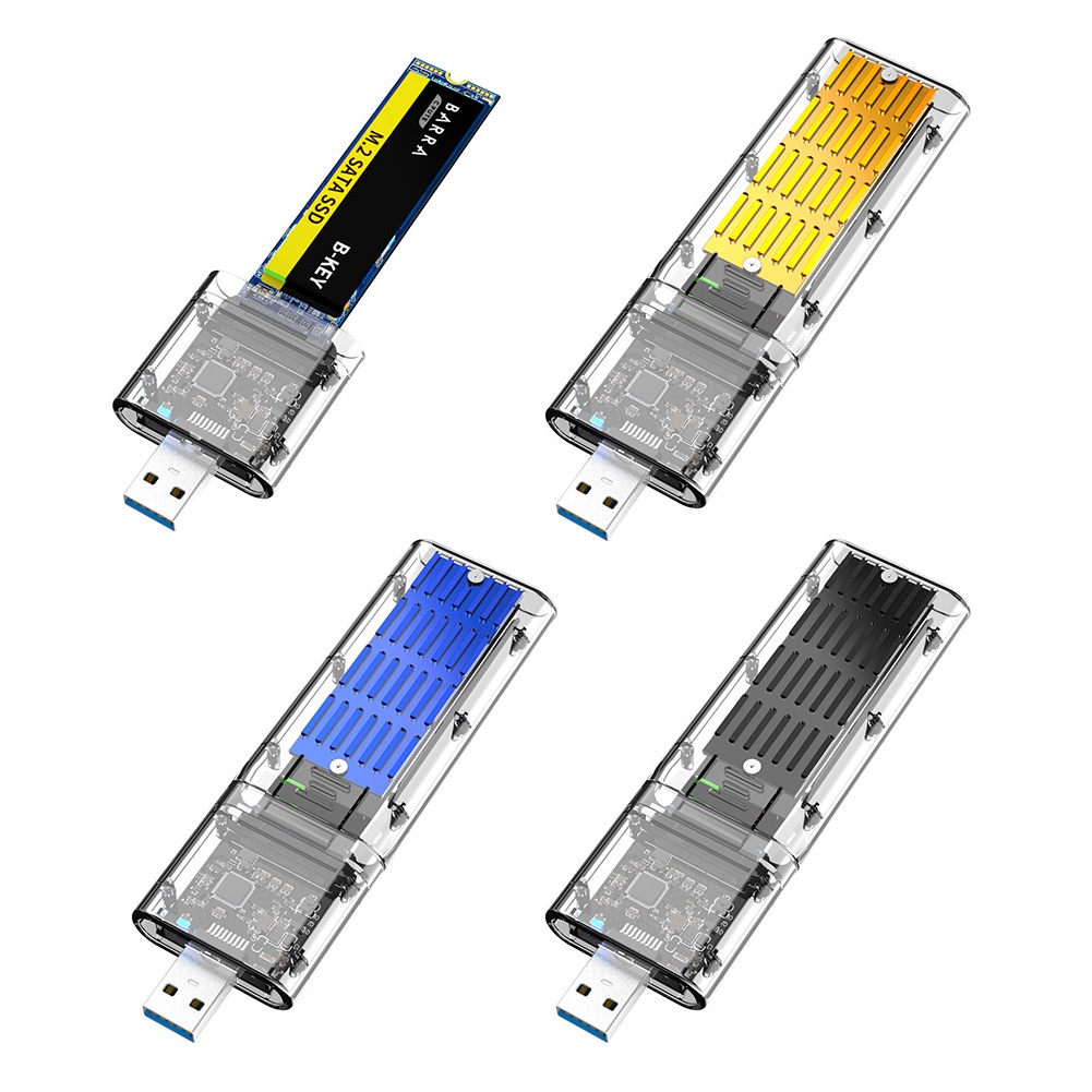 Hộp Đựng Ổ Cứng M2 Ssd M 2 Usb3 0 Gen 1 5gbps Sata Ngff Ssd Shopee