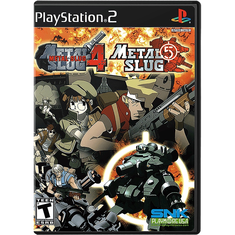Metal Slug 4 - Đĩa game PS2 | Shopee Việt Nam