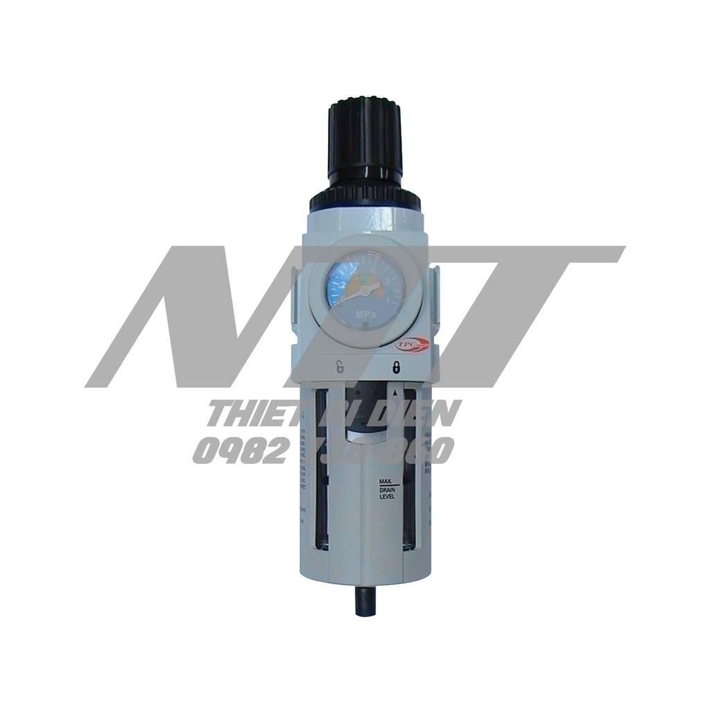 Bộ lọc khí tích hợp chỉnh áp Ren 3/8" hoặc Ren 1/2" PP4 TPC | Shopee Việt Nam