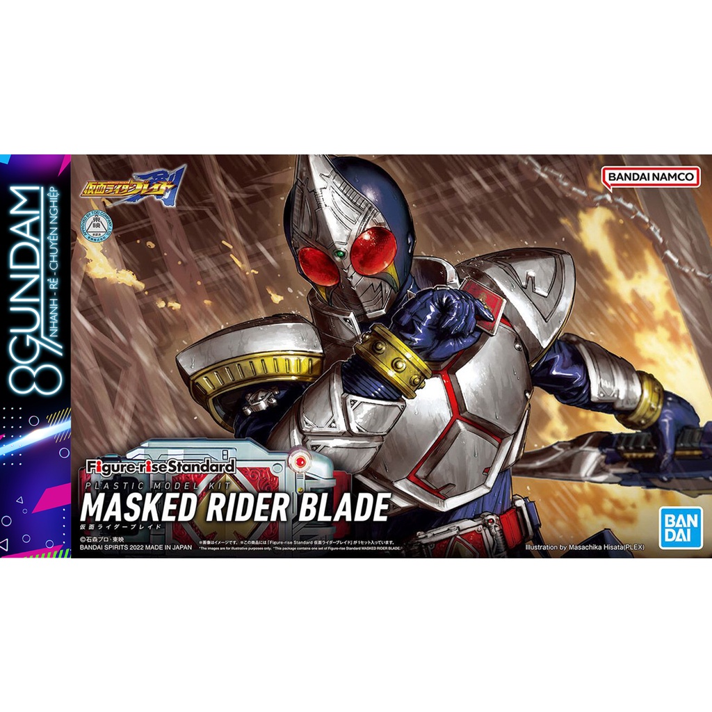 Mô Hình Lắp Ráp Figure-rise Standard Masked Rider Blade (tặng kèm base ...