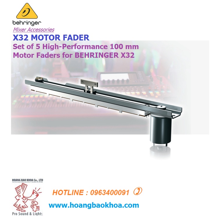 X32 MOTOR FADER Mixer Accessories Behringer - Fader Mô Tơ Mixer X32 ...