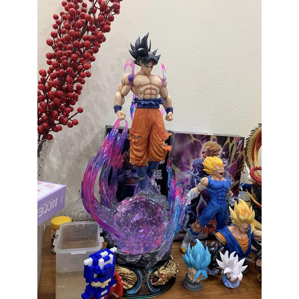 [49CM] tượng mô hình Son goku vô cực UI GK ultra instinct cỡ lớn giá rẻ ...