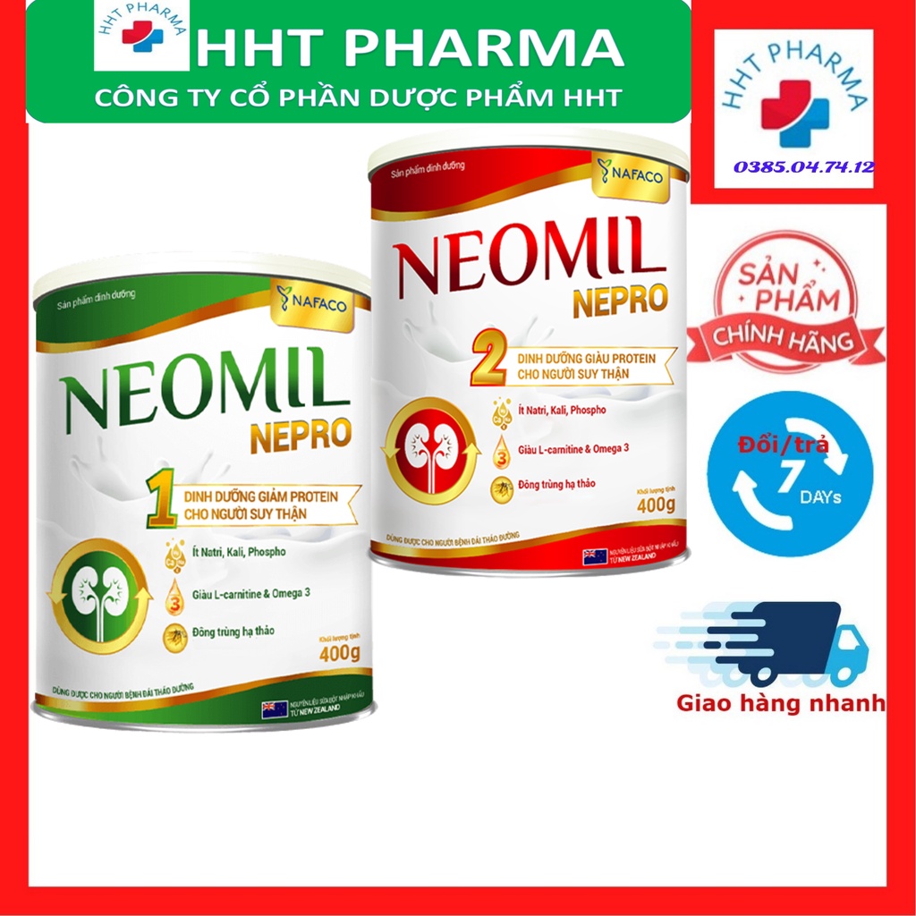 Sữa Neomil Nepro dành cho người bệnh thận | Shopee Việt Nam