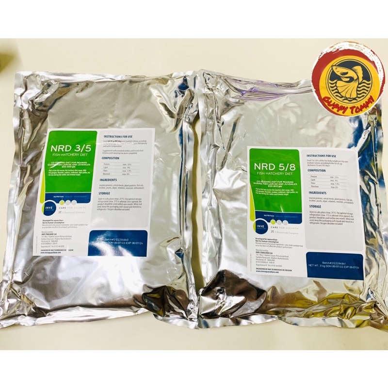 Cám thái bao 3kg (3/5 NRD - 5/8 NRD) phát triển nhanh,nhanh lên màu cho cá cảnh | Shopee Việt Nam