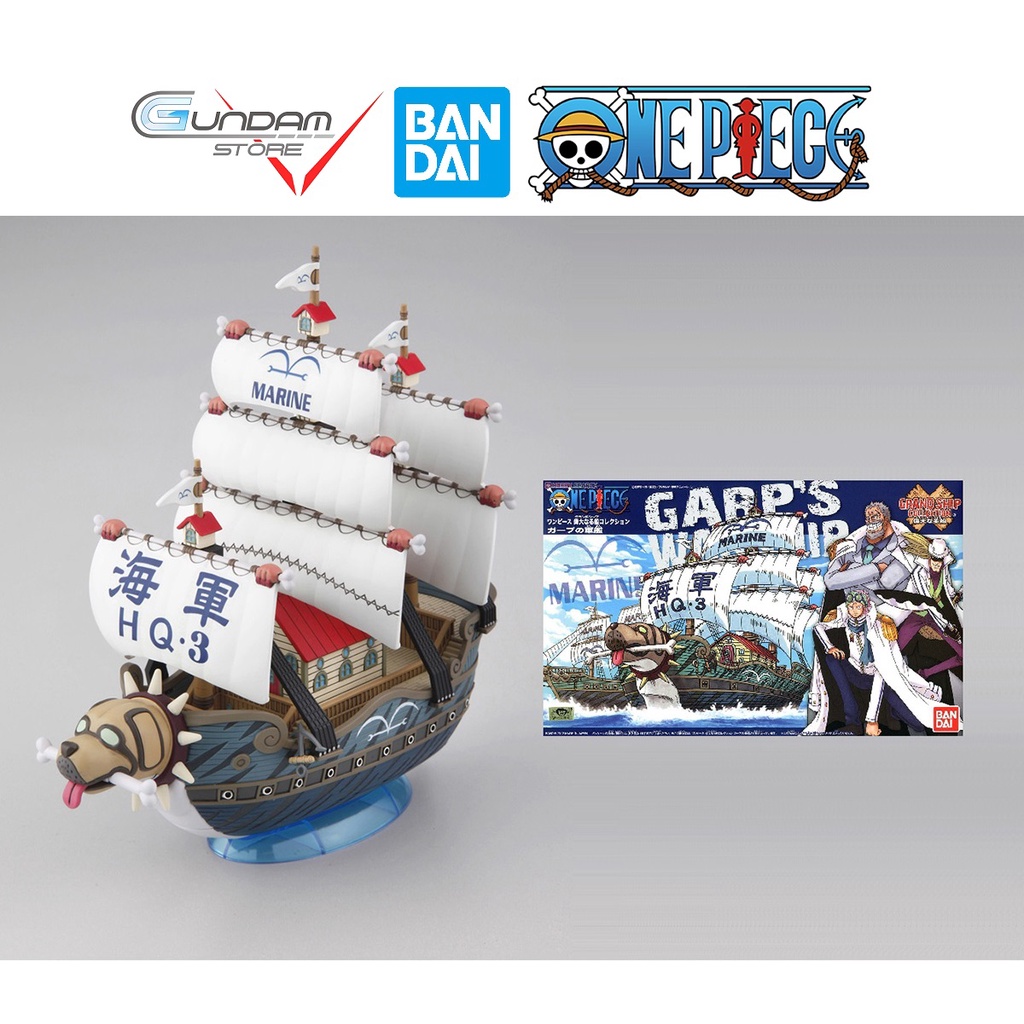 Mô Hình One Piece Grand Ship Collection Garp Warship Bandai Đồ Chơi Lắp ...