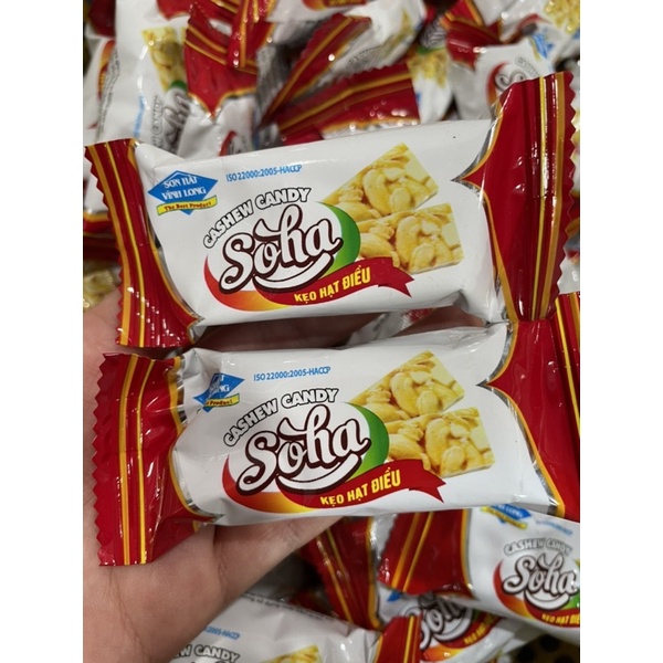 Kẹo hạt điều Soha - bán theo gram | Shopee Việt Nam