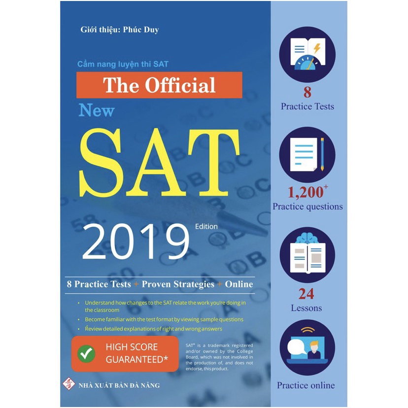Sách - Cẩm nang luyện thi SAT The oficial New Sat 2019 | Shopee Việt Nam