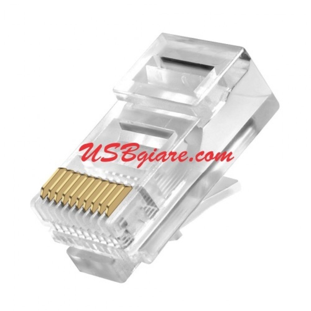 ĐẦU BẤM MẠNG RJ48 / RJ50 10P10C 10PIN | Shopee Việt Nam