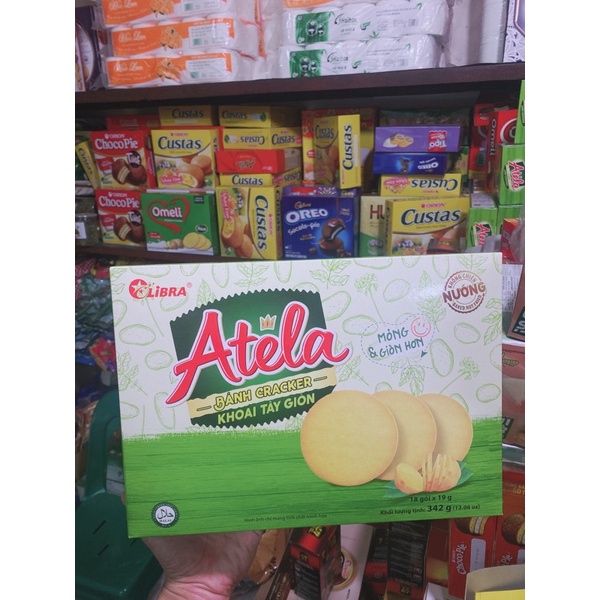 Bánh Quy Atela vị khoai tây hộp 342g | Shopee Việt Nam