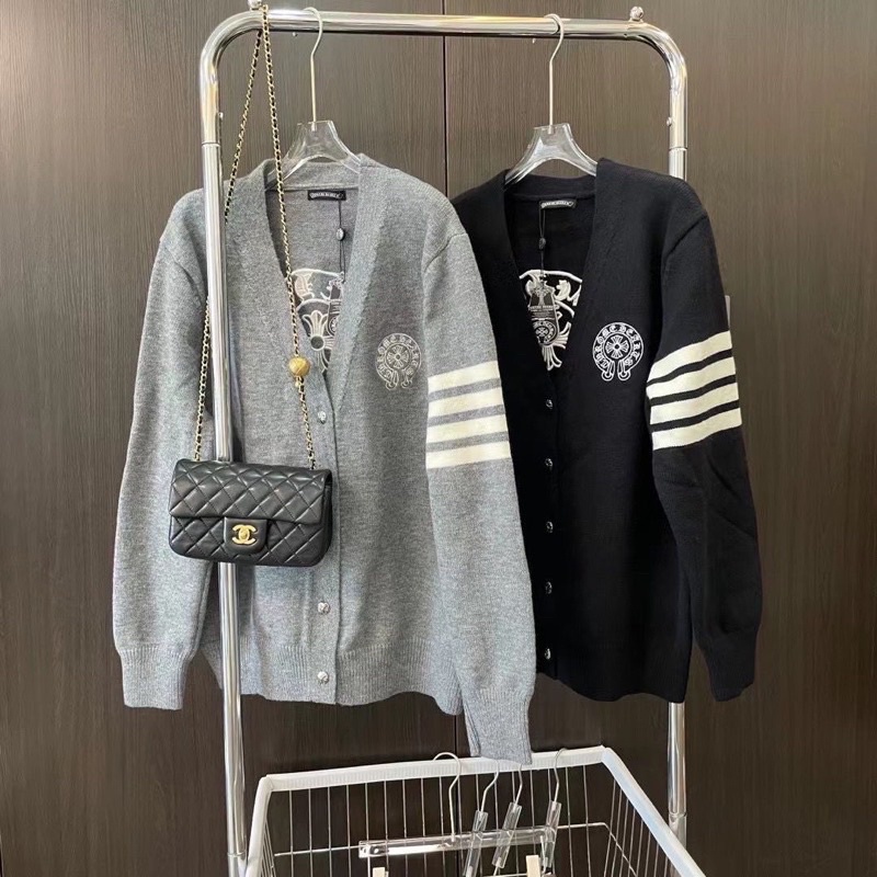 ÁO KHOÁC CARDIGAN LEN Chrome Hearts HÀNG CAO CẤP |SUNTISHOP| | Shopee ...