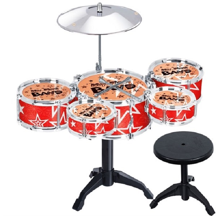 BỘ TRỐNG JAZZ DRUM 5 TRỐNG CHO BÉ (có ghế) | Shopee Việt Nam