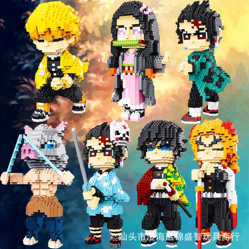 Đồ chơi xếp hình lắp ghép mô hình nhân vật Holy Slayer | Shopee Việt Nam