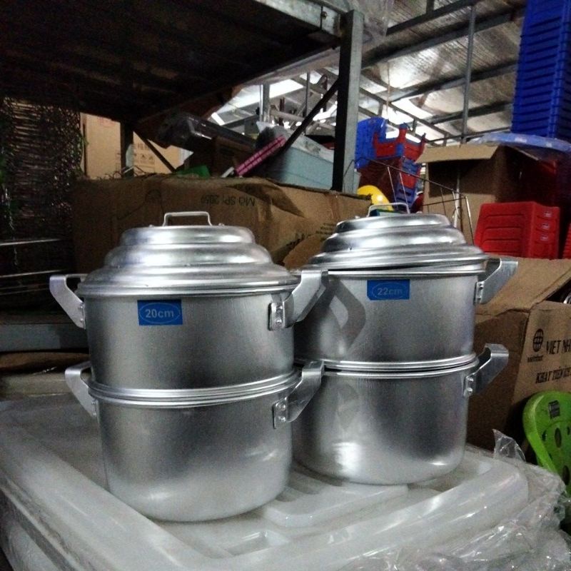 Chõ nấu xôi nhôm Hải Phòng 1kg 2kg 3kg 5kg | Shopee Việt Nam