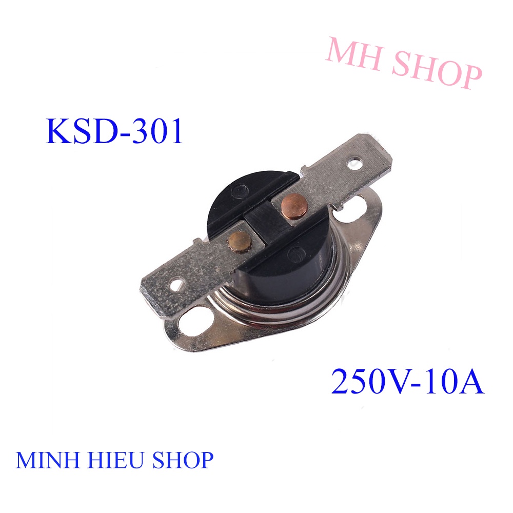 5 Relay nhiệt _KSD301 250V 10A Thường Mở 95 độ | Shopee Việt Nam